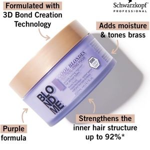 Schwarzkopf | Hair | New Blonde Tone Mask | Poshmark